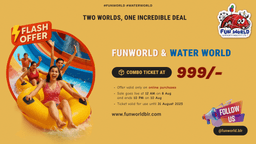 Exciting Offers at Funworld Water Park, Bangalore | Special Deals ...